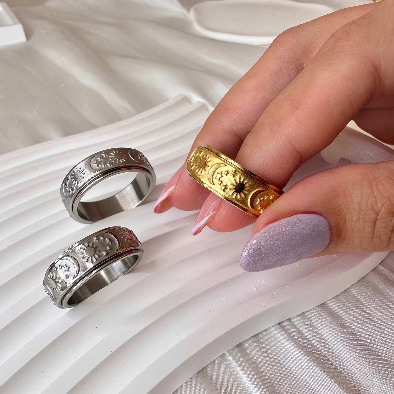 Celestial Fidget Ring